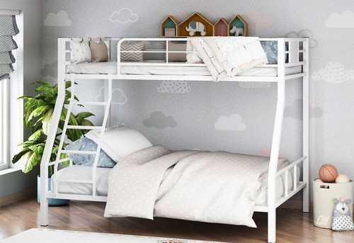 Кровать двухъярусная Гранада-1 Белая