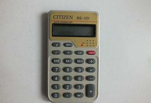 Калькулятор citizen BS-101