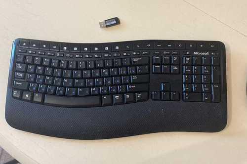 Клавиатура и мышь wireless comfort keyboard 5000