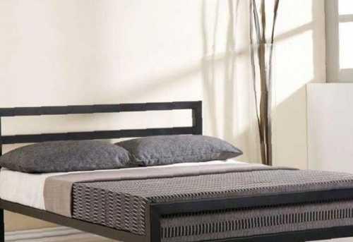 Кровать в стиле «лофт» двуспальная
