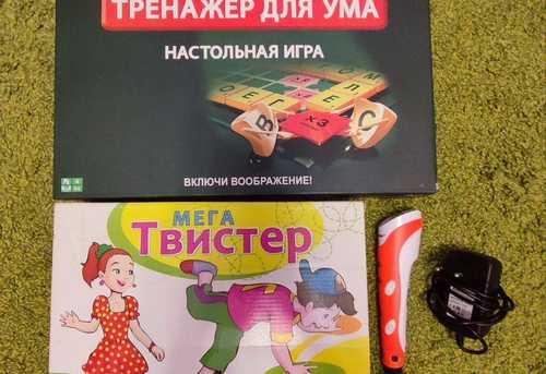 Настольная игра, мега твистер, 3д ручка комплект