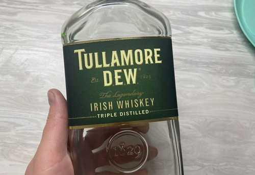 Пустая бутылка от виски Tullamore dew