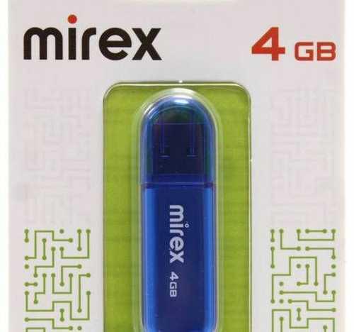 Флешка 4 гб USB Mirex Candy Blue