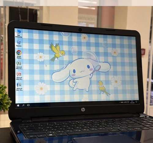 15.6" HP (Celeron / 8 гб / 240 SSD)