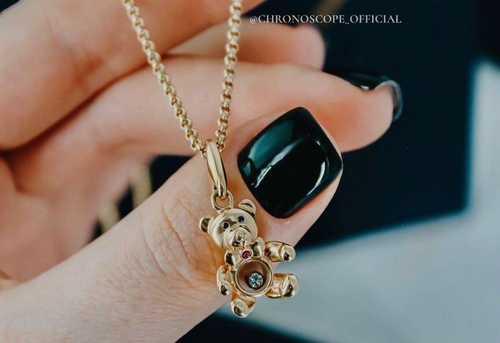 Колье Chopard Happy Diamond Bear