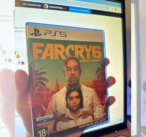 Farcry 6 ps5 диск