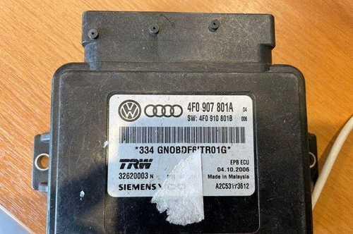 Блок управления стояночным тормозом Audi А6 C6