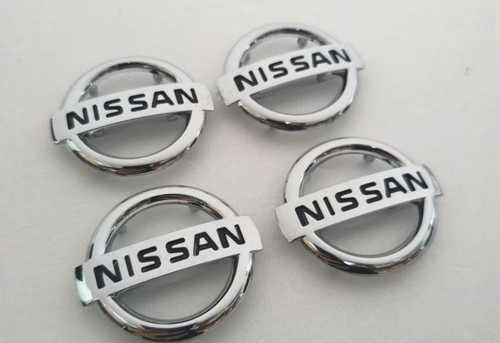 4шт Nissan эмблемы лого для колпаков литых дисков