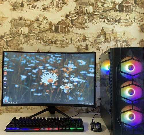 Игровой Пк GeForce RTX 3060 ventus С Гарантией