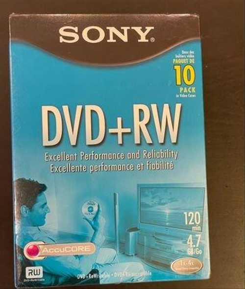 Sony DVD + RW диски