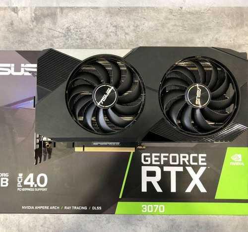 Видеокарта asus GeForce RTX 3070 8gb