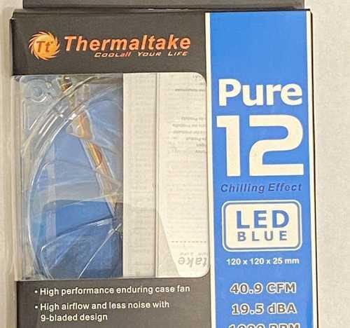 Вентилятор Thermaltake Pure 12 LedBlue Chilling Ef