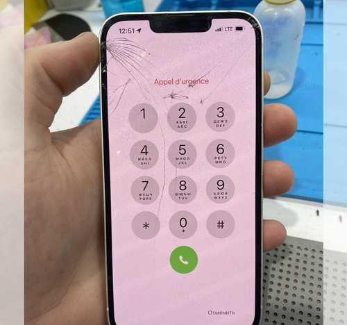 Дисплей iPhone 13 ориг снятый годный под переклей