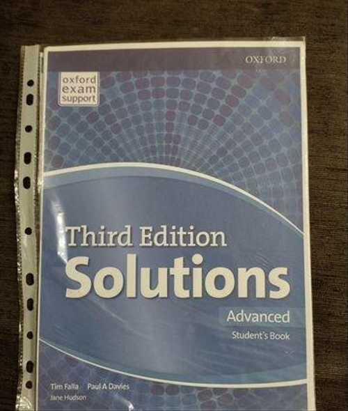 Solutions advanced Student's Book