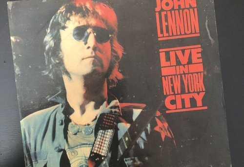 LP"John Lennon - Live In New York City" (1986)