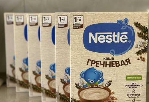 Каша Nestle гречневая безмолочная