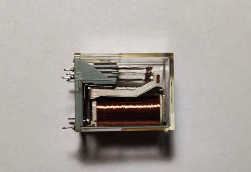Реле PR15TFM04. 1986. Желтые контакты. Советский и