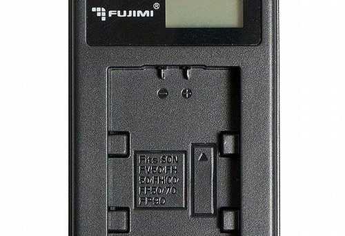Зарядное устройство fujimi для Sony FW50 (USB, ЖК