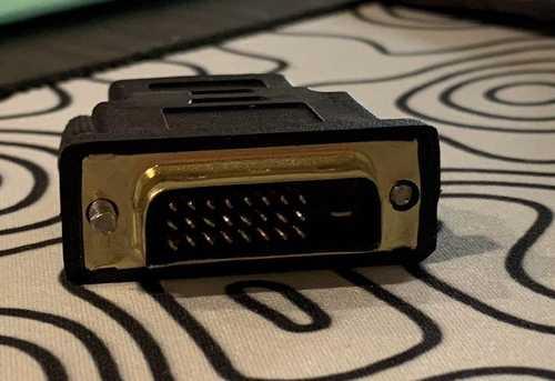 Переходник с Hdmi на DVi