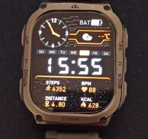 Смарт часы kospet tank m3 ultra gps