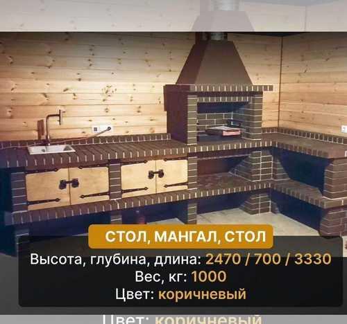 Гриль зона мангал печь казан