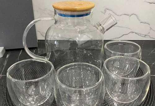 Набор посуды Чайник со стаканами