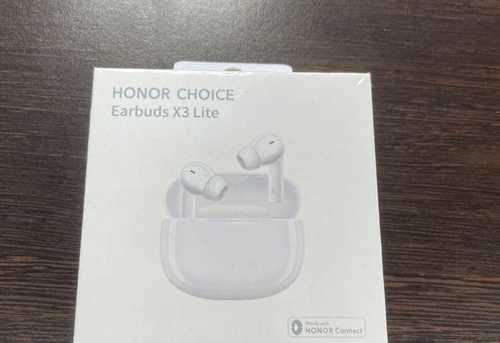Наушники Honor Choice earbuds x3 lite