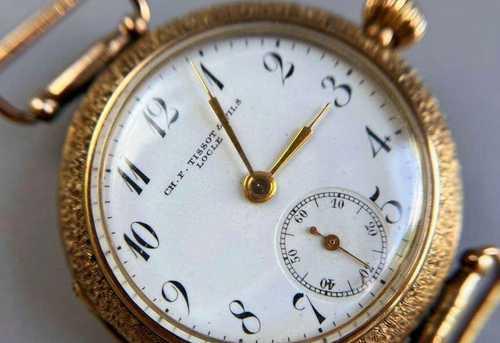 Золотые наручные часы Tissot. 56/585 пр. 1922 год