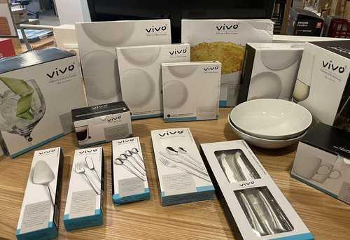 Villeroy boch vivo тарелки и столовые приборы