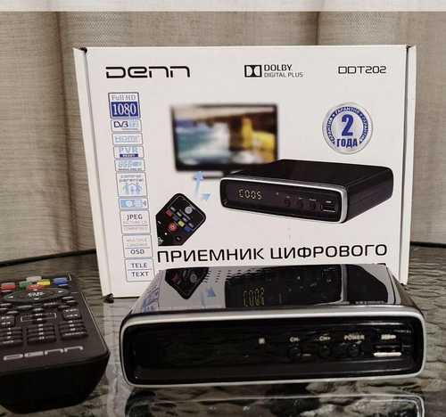 Приставка для цифрового тв Denn DDT202