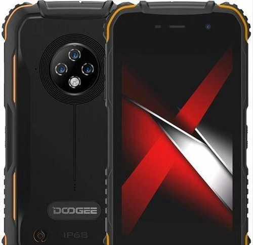 Смартфон doogee S35 3/16Gb оранжевый/черный