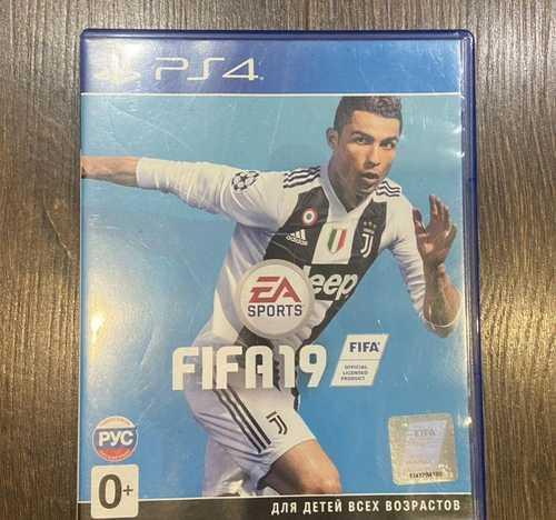 Fifa 19 ps4 диск