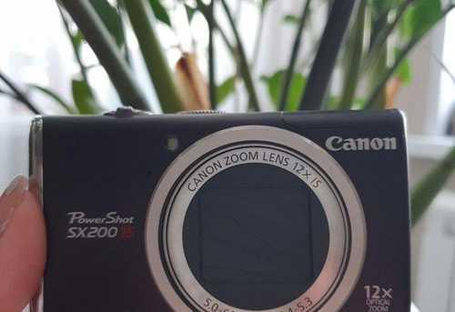 Фотоаппарат canon sx 200 is