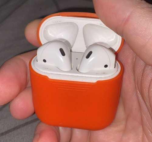 Беспроводные наушники apple airpods 2