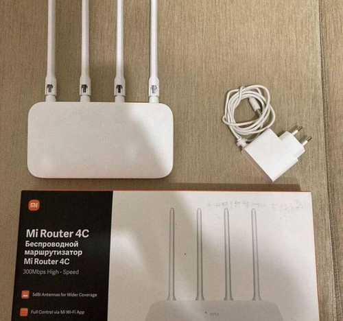 Wifi роутер xiaomi 4C