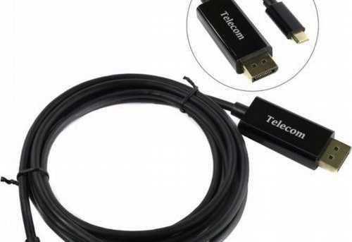 Telecom Кабель USB3.1 Type-Cm - DP(m) 4K30Hz, 1.8m