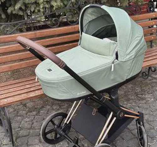 Коляска 2в1 Cybex Priam Leaft Green