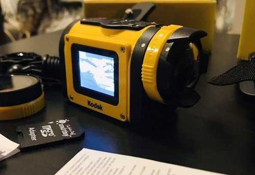 Экшн камера kodak pixpro sp1