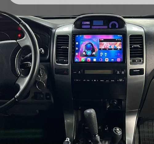 Магнитола на Prado 120 Android 13 CarPlay