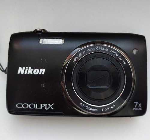 Цифровой фотоаппарат nikon coolpix s35000