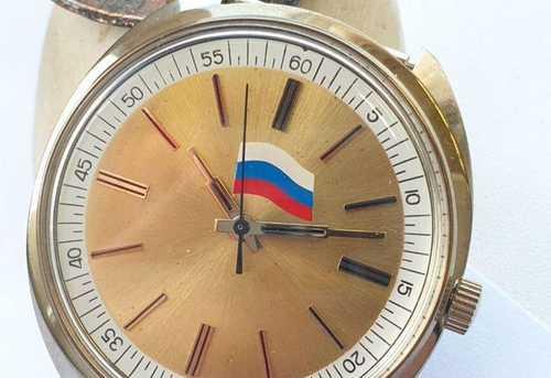 Часы ракета вернисаж сохран флаг России