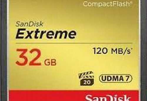 Карта памяти CF Sandisk 32GB