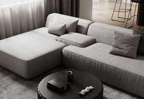 Мягкий дизайнерский диван