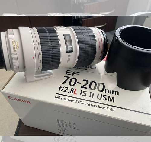 Объектив Canon EF 70 200mm f 2.8L IS ll USM