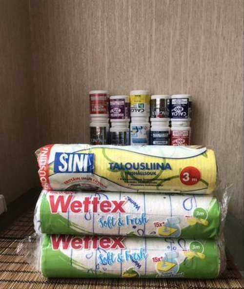 Тряпки для уборки Wettex из Финляндии