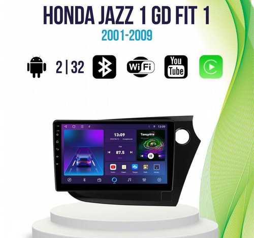 Магнитола Honda Jazz 1 GD Fit 1 M series Android