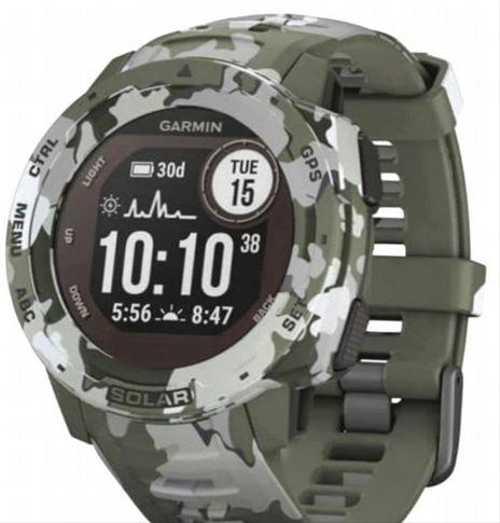 Часы Garmin Instinct Solar Camo Edition