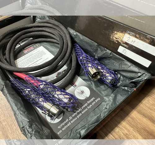 Кабель Tellurium Q Ultra Black II XLR