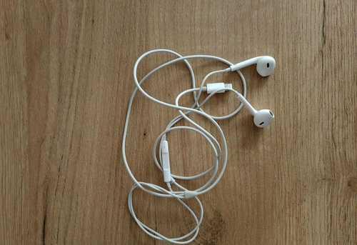 Наушники Apple earpods lightning Оригинал