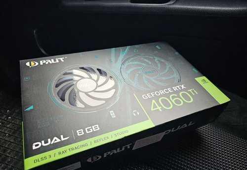 Видеокарта Palit Dual RTX 4060TI рст